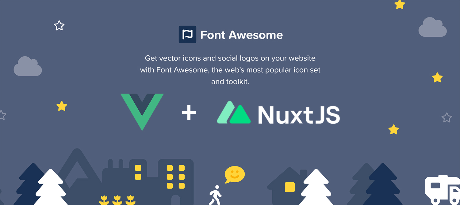 Nick Frostbutter Setup Font Awesome In Vue And NuxtJS
